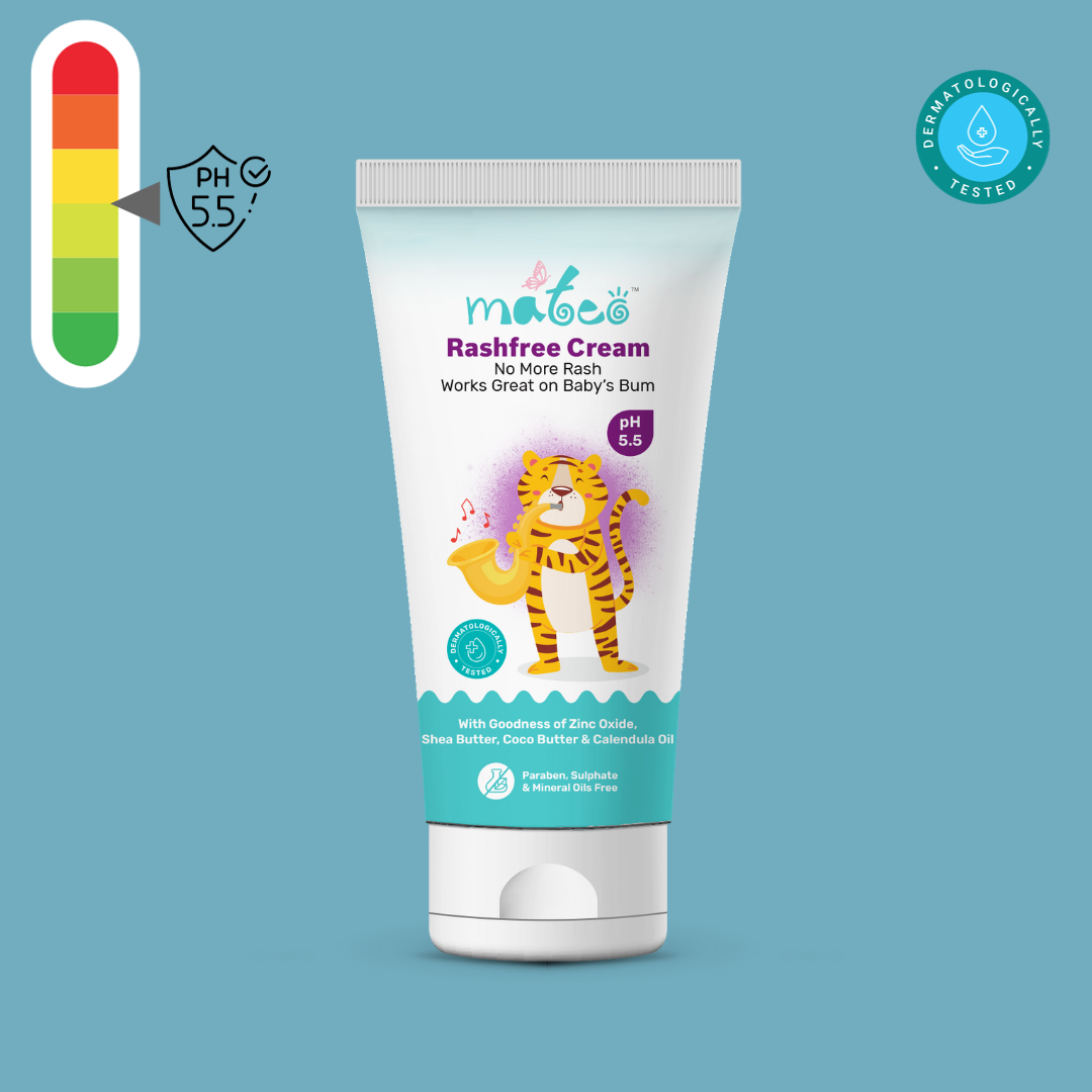 Mateo baby Diaper Rash Cream - Gentle Protection for Your Little One's